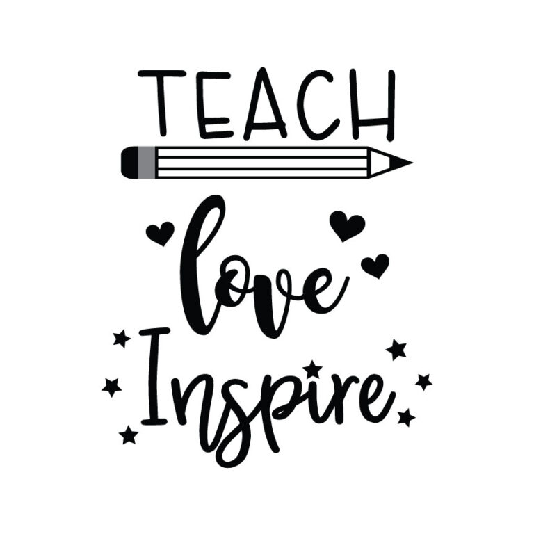 Teach Love Inspire - Crafty Canada Studio