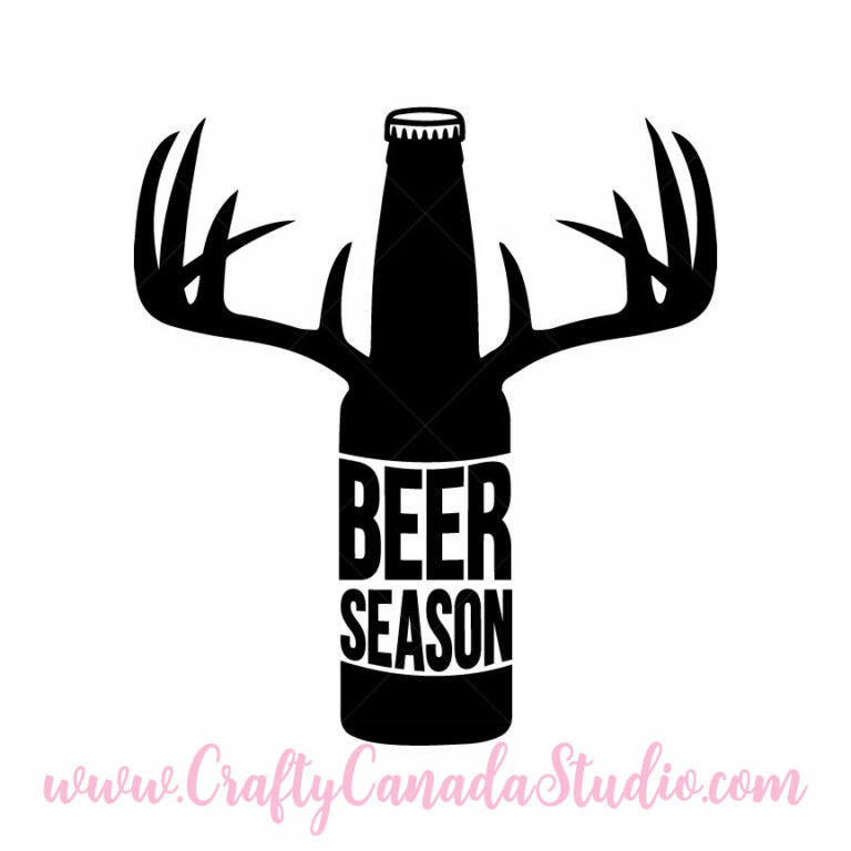 Beer Season SVG - Crafty Canada Studio